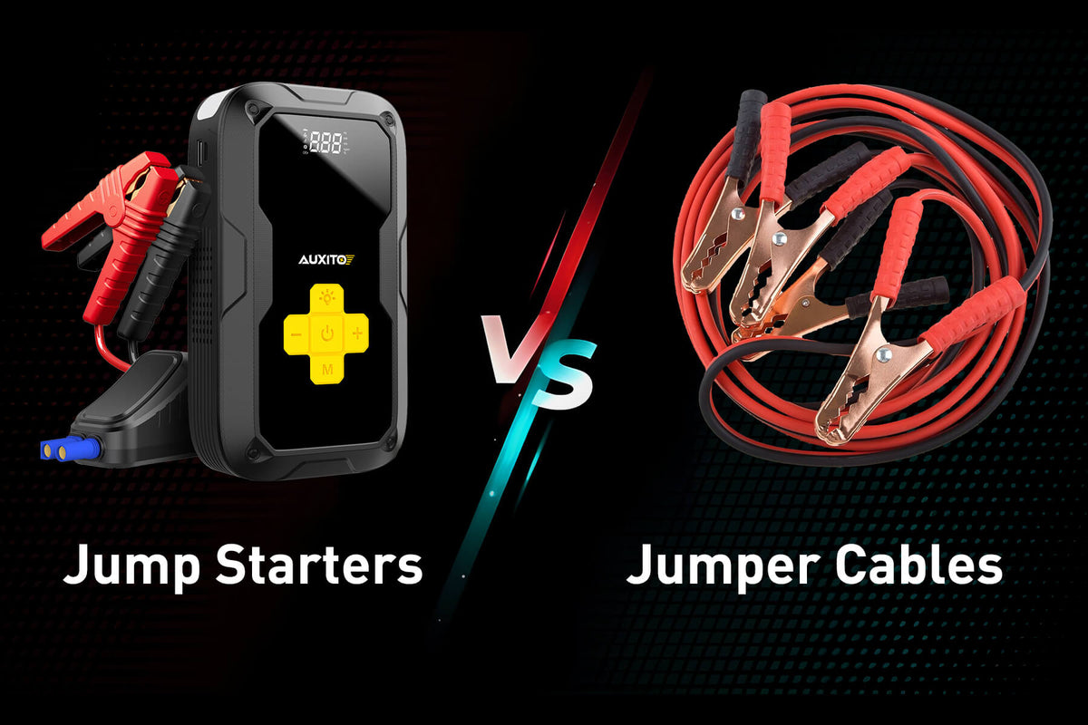 Portable Jump Starters VS. Jumper Cables: Which is better for jump-sta ...