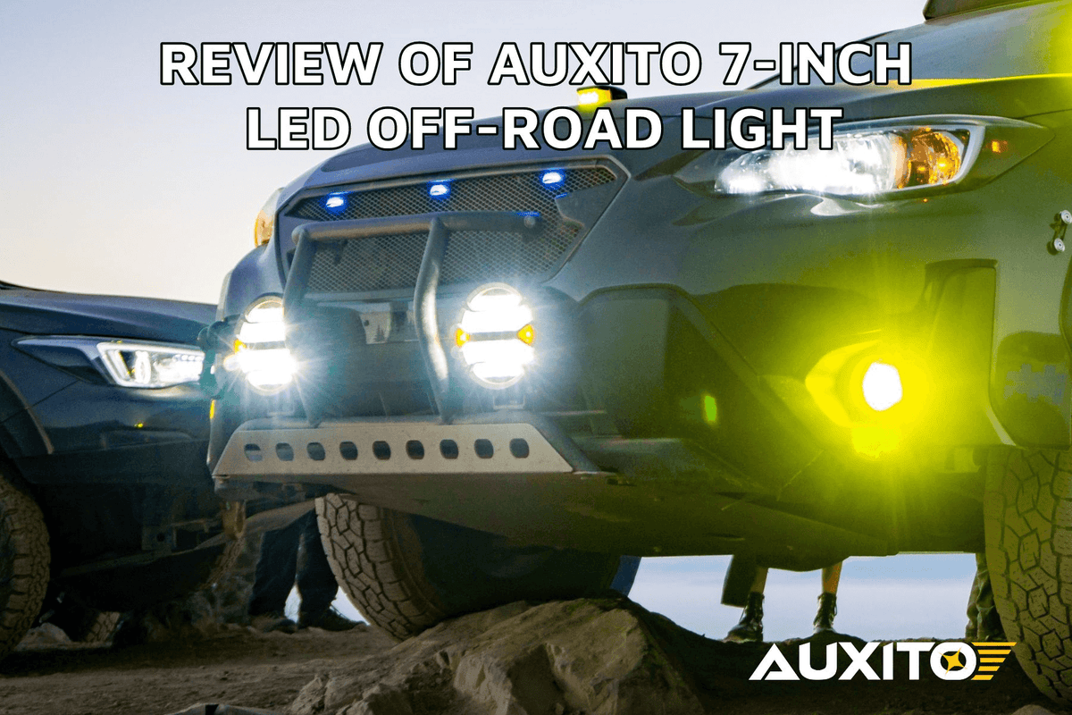Review of AUXITO LED's 7-Inch LED Off-Road Light