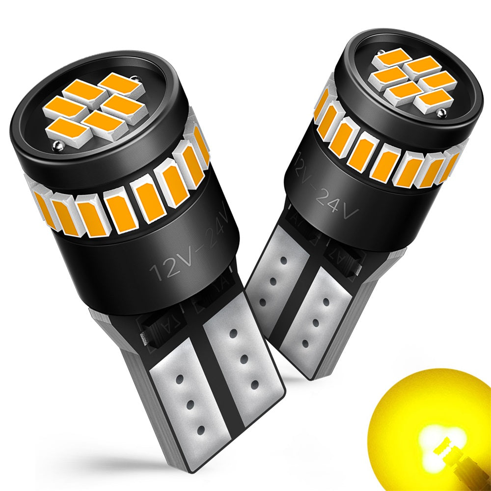 2003-2024 Toyota 4Runner Front Side Marker Light T10 LED Bulb — AUXITO