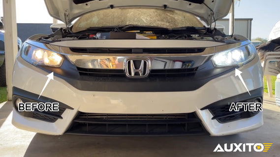 2004-2013 Honda Civic Headlight Bulb Low Beam — AUXITO