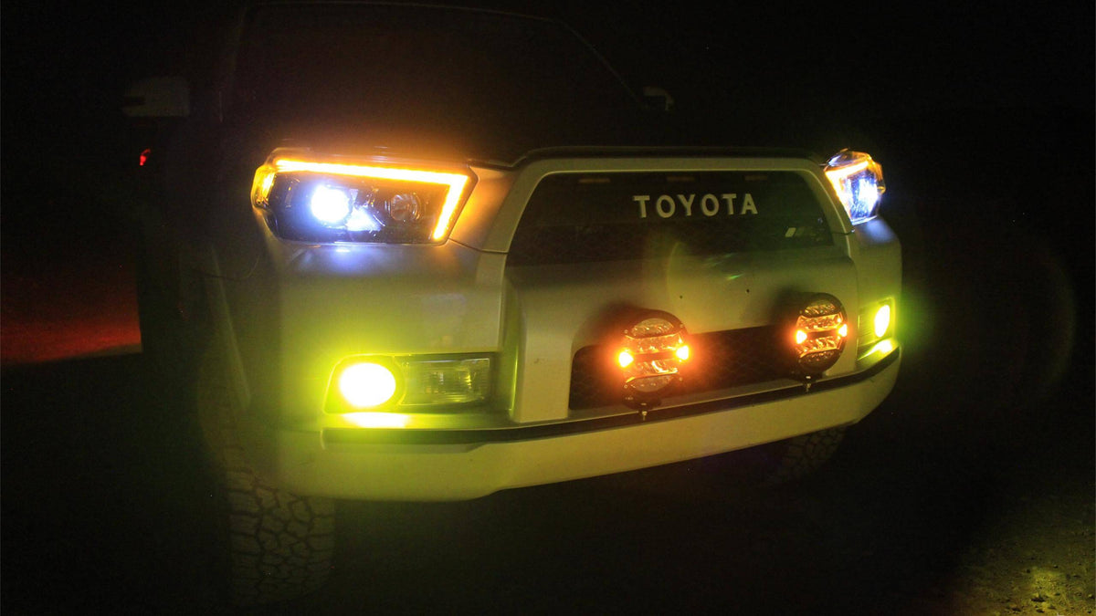 7 Inch LED Offroad Lights for 2000-2024 Toyota 4Runner — AUXITO