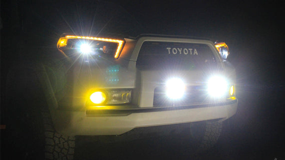 7in 24000LM 240W Offroad LED Driving Lights for Jeep Pickup SUV Truck ...