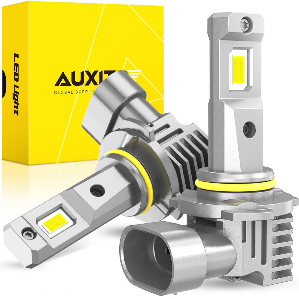 AUXITO 9005 Headlight Bulbs, 6500K White, 600% Brighter 9005 LED Bulb