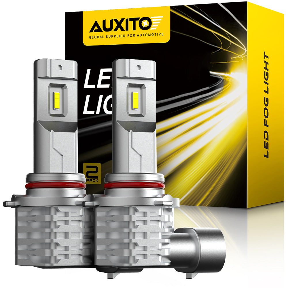 AUXITO 9005 LED Fog Light Bulb Fanless, 26W 6000LM High Brightness, 65