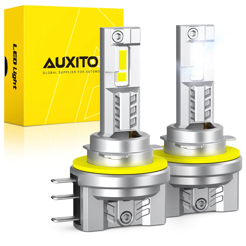 AUXITO H15 LED Daytime Running Light Bulb - Super Bright 9000LM, 800%