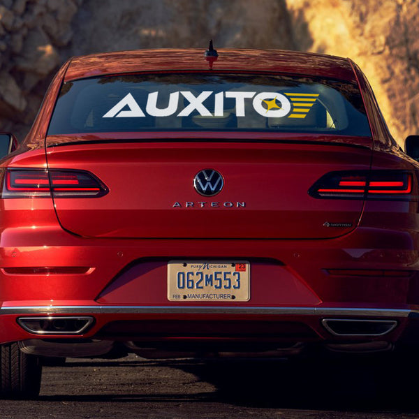 AUXITO Logo Sticker Decals Pack - Sizes: 7.08 in and 23.62 in