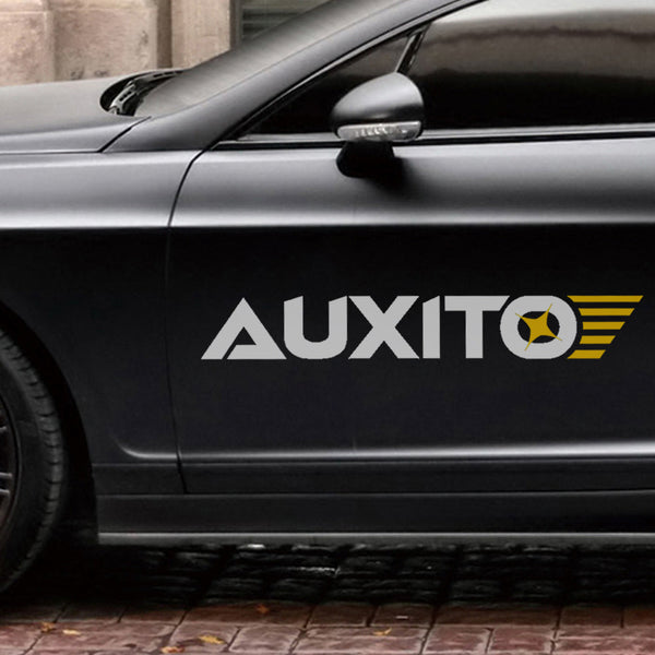 AUXITO Logo Sticker Decals Pack - Sizes: 7.08 in and 23.62 in