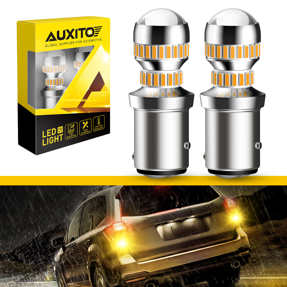Super Bright 1157 2057 2357 7528 BAY15D LED Replacement Light Kit for ...