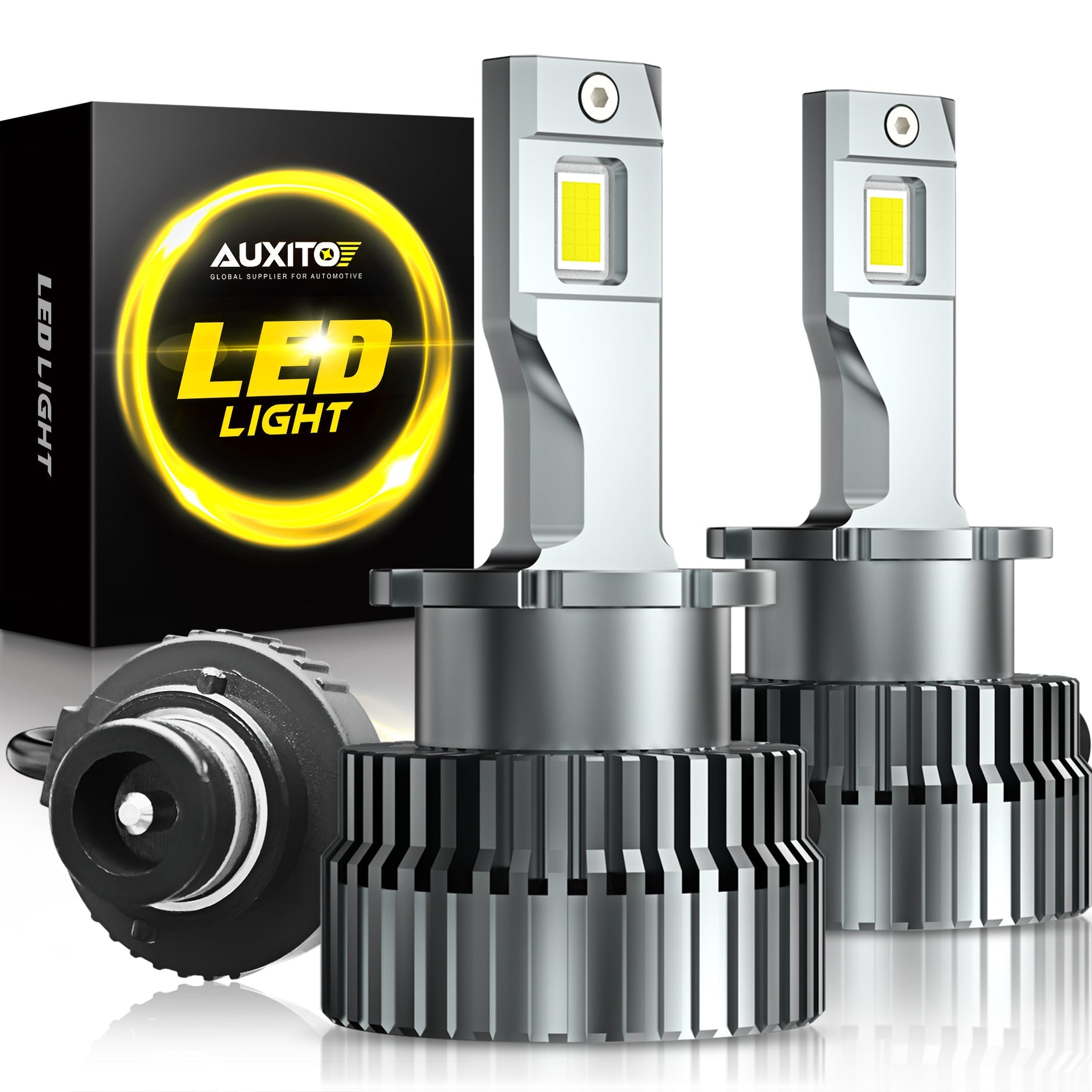 Brighest LED Headlight Bulbs - AUXITO Y19 Series