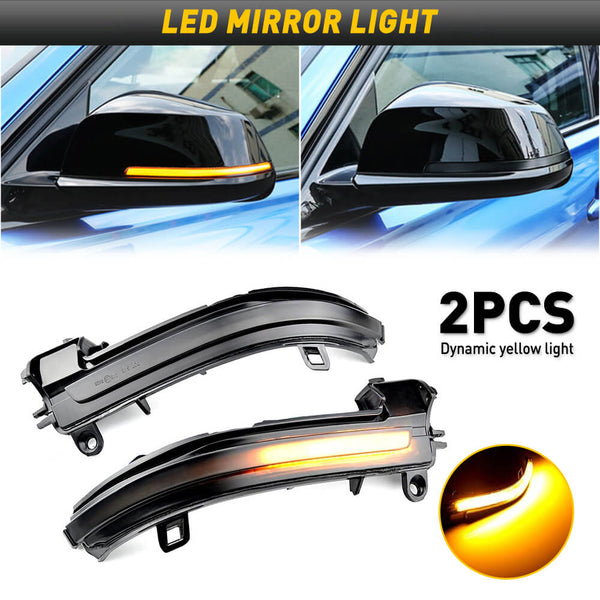 Dynamic Sequential LED Side Mirror Turn Signal Light for BMW 1/2/3/4 S ...