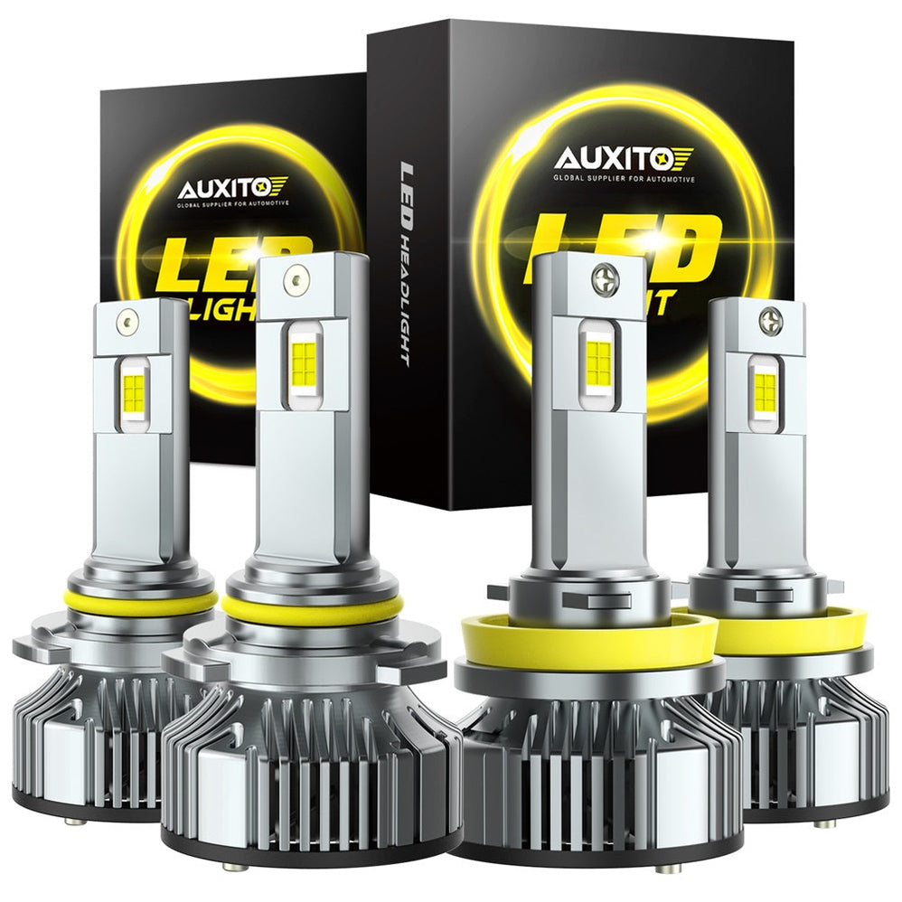 Brighest LED Headlight Bulbs - AUXITO Y19 Series