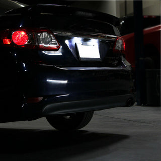 LED License Plate Lights Tag Light Lamp Assembly for Toyota Sienna / C ...