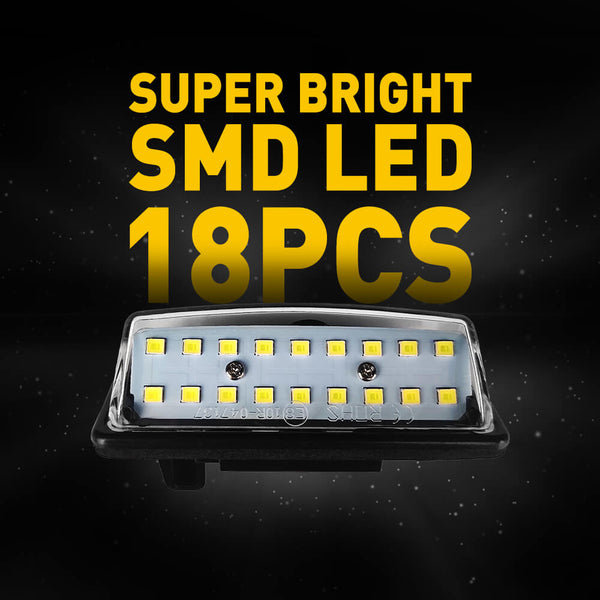 LED License Plate Lights Tag Light Lamp Assembly for Nissan Altima Max ...