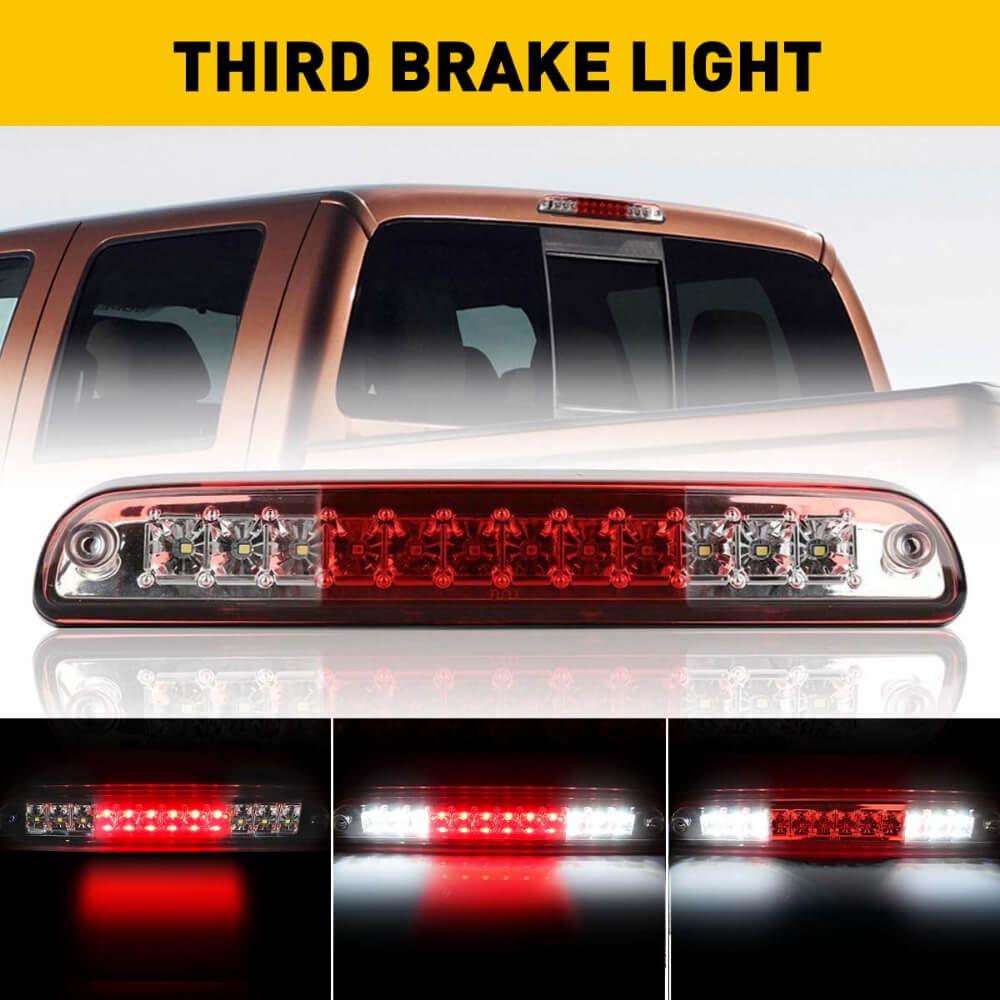 LED Third Brake Light Red Shell For Ford Ranger, Explorer, F-Series SD ...