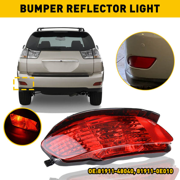 Rear Bumper Reflector Side Marker Light for 2004-2006 Lexus RX330, 200 ...