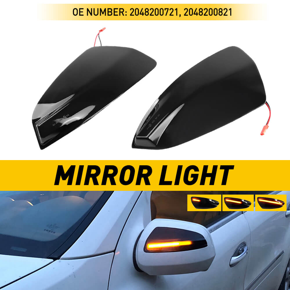 Sequential LED Side Mirror Turn Signal Light Turn Signal Light For 200 ...