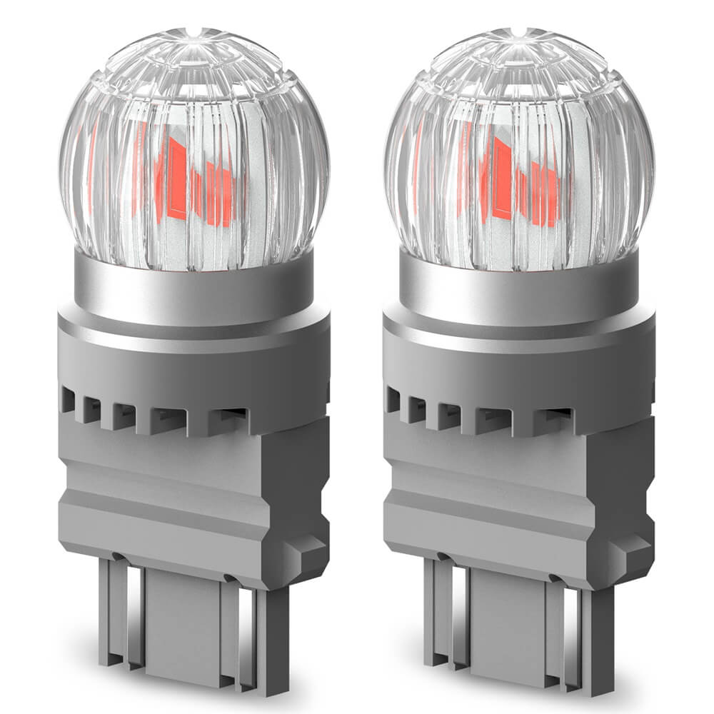 Upgraded 3157 3156 3057 3457 T25 LED Bulbs Brake Tail Lights 400% Brig ...