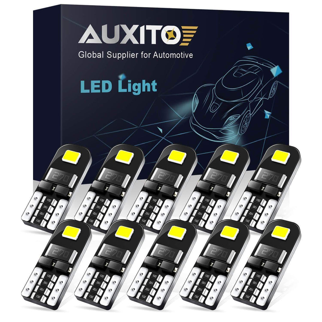 194 LED Bulb, 6000K White for Car LED Interior Light license plate lig — AUXITO