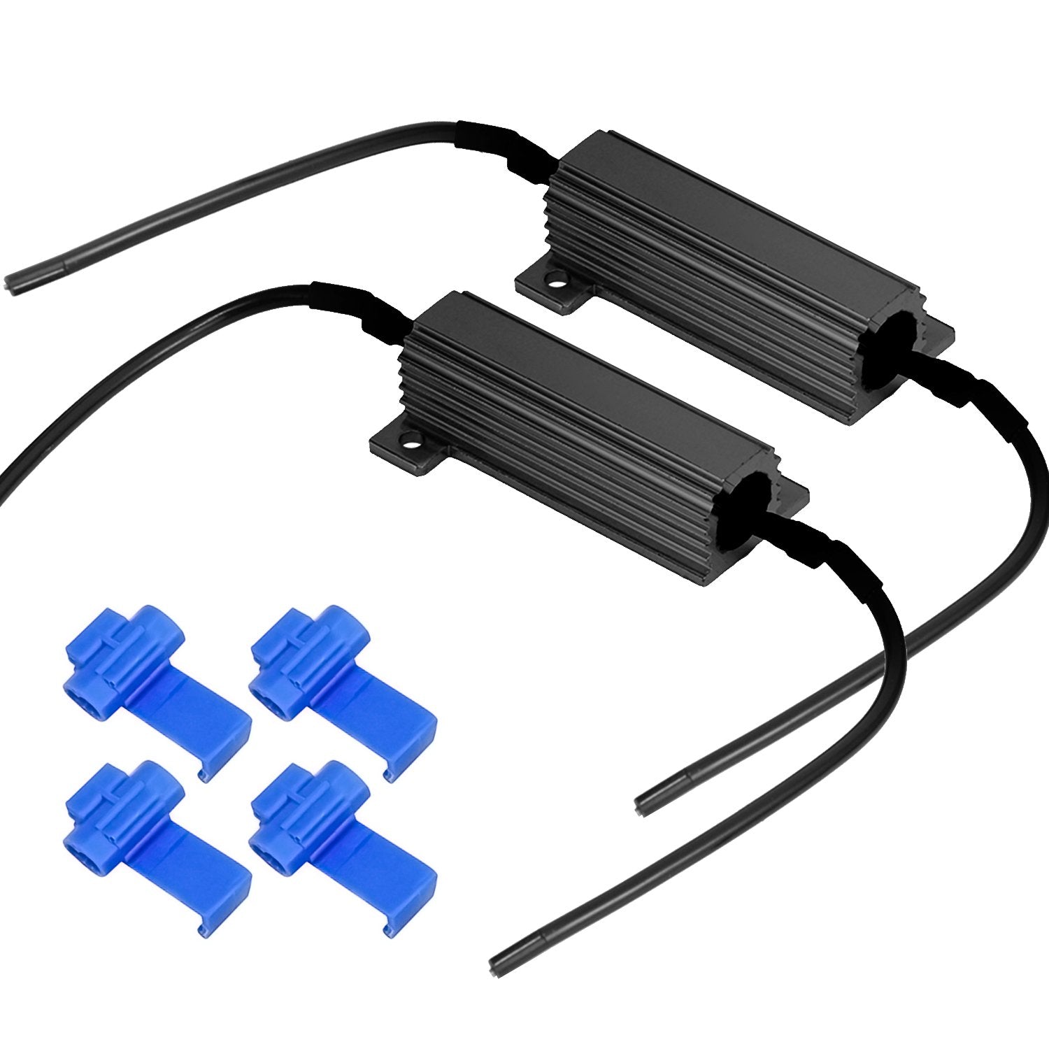 50W 6ohm Load Resistors for LED Turn Signal Blink Error Code 7440 7443 ...