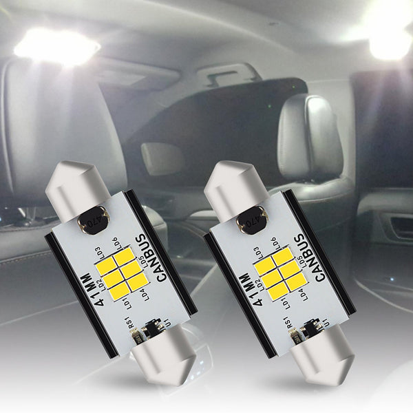 578 LED Bulb 211-2 Error Free 212-2 41MM 42MM Festoon LED Bulbs for Do ...