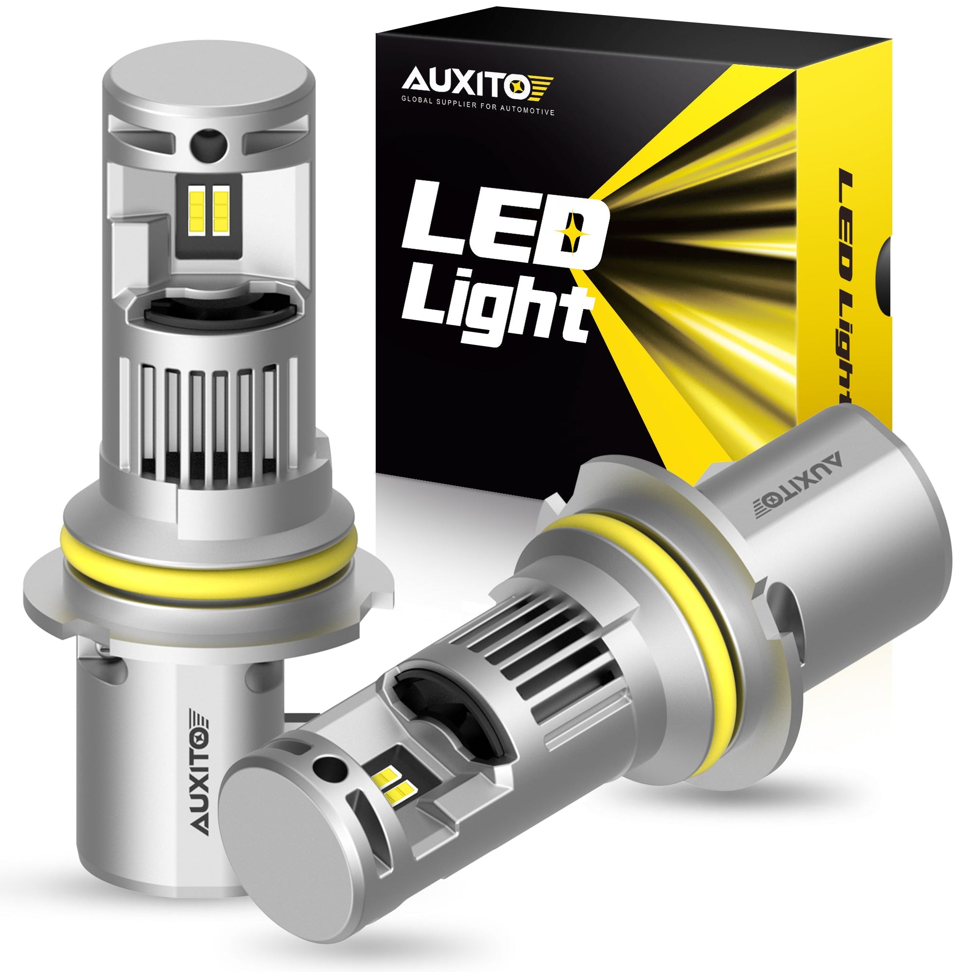 Dual beam 9007 LED Bulb Kit for Headlight Bulbs and Fog Light — AUXITO