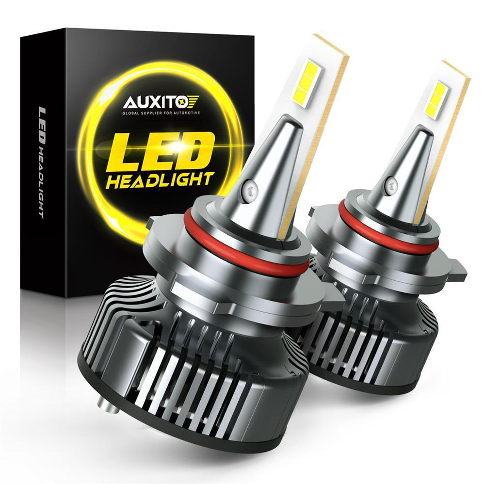 Brightest 9012 HIR2 LED Headlight Bulbs 120W 24000 Lumens 6500K White ...