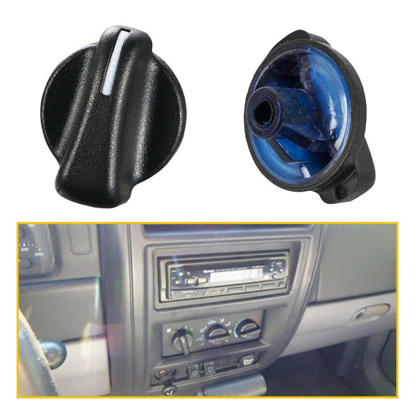 AC Climate Control Switch Knob Fan Switch Fits 99-03 Dodge Ram 1500/25 ...