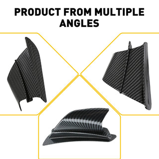 Carbon Fiber ABS Motorcycle Winglets Aerodynamic Winglet Dynamic Spoil ...