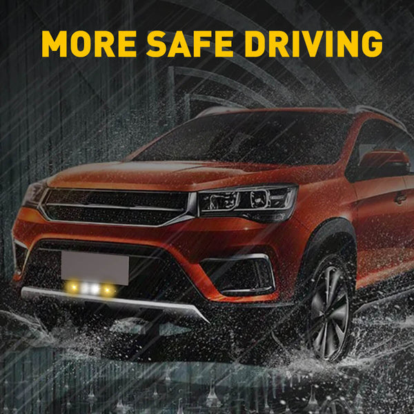 Emergency LED Strobe Lights, 18 Flash Modes Flashing Strobe Light Bar ...