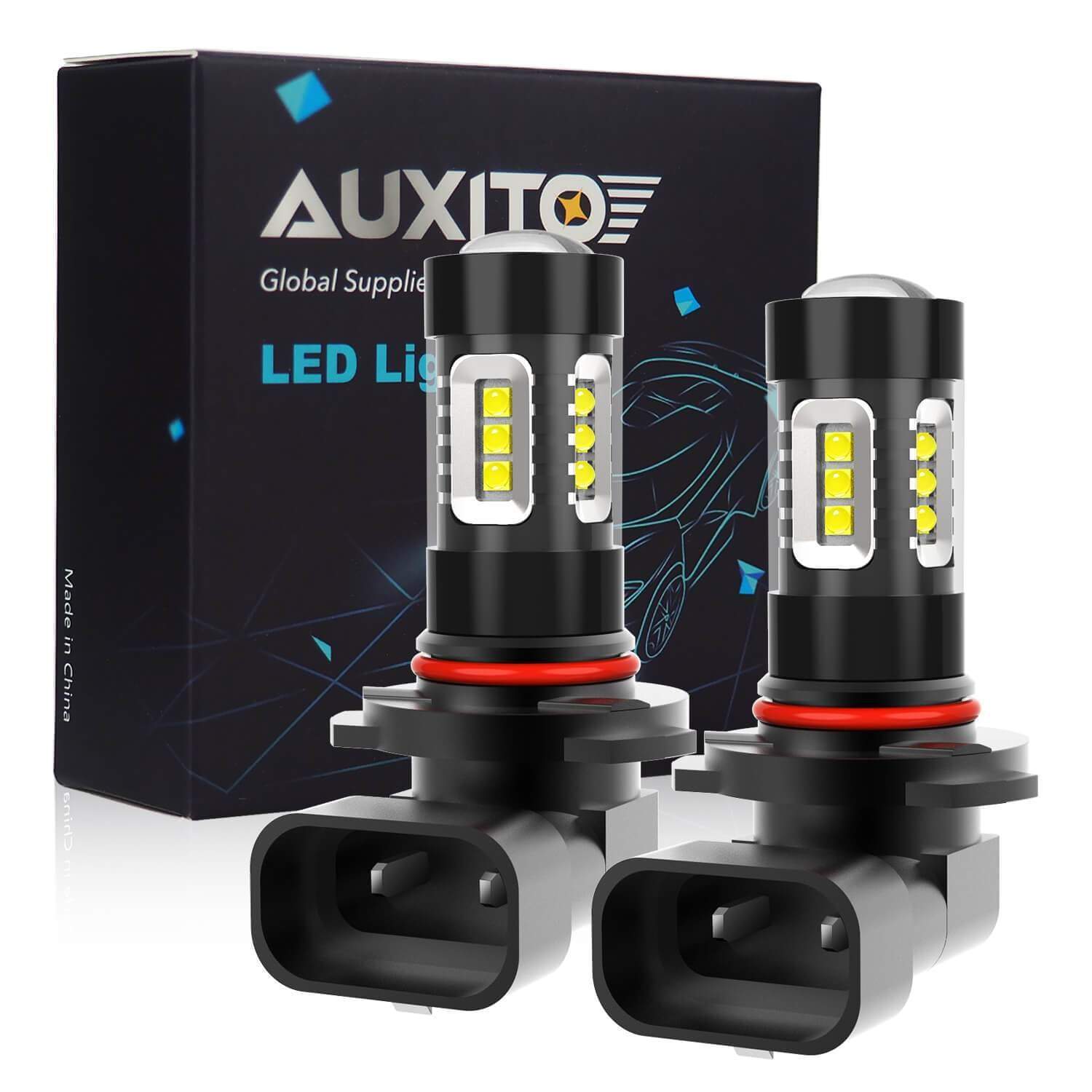 9145 LED Bulb H10/9140 LED Fog Light Bulbs, 3600 Lumens, Max 80W 6500K ...