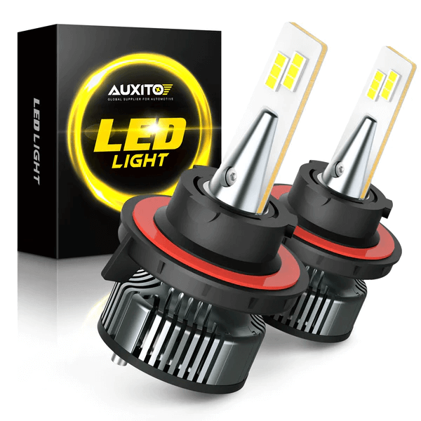 2011-2016 Ford F-350 Headlight High Beam and Low Beam H13 LED Bulb(Sta ...
