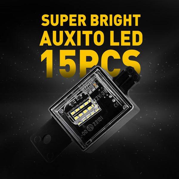 LED License Plate Lights Tag Light Lamp Assembly for Chevrolet Silvera ...