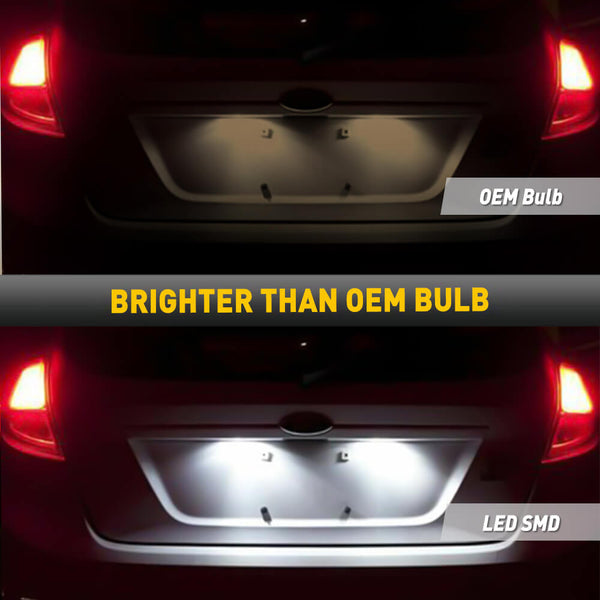 LED License Plate Lights Tag Light Lamp Assembly for Ford and Lincoln ...