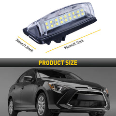 LED License Plate Lights Tag Light Lamp Assembly for Toyota, Lexus Mod ...