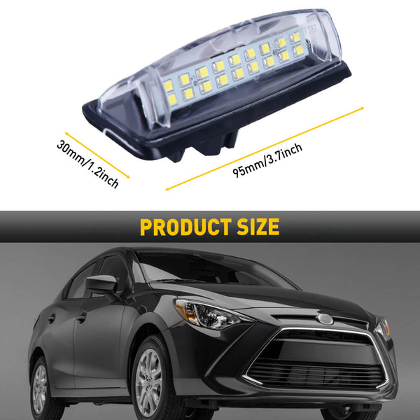 LED License Plate Lights Tag Light Lamp Assembly for Toyota, Lexus Mod ...