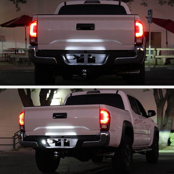 LED License Plate Lights Tag Light Lamp Assembly for Toyota 16-21 Taco ...