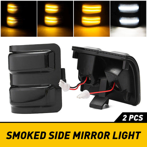 AUXITO LED Side Mirror Lights | Dynamic LED Light, Plug & Play