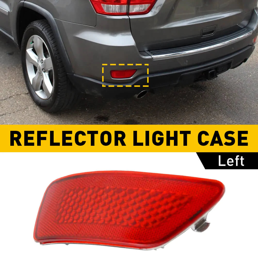 Rear Bumper Reflector Rear Left & Right Bumper Compatible with 2011-20 ...