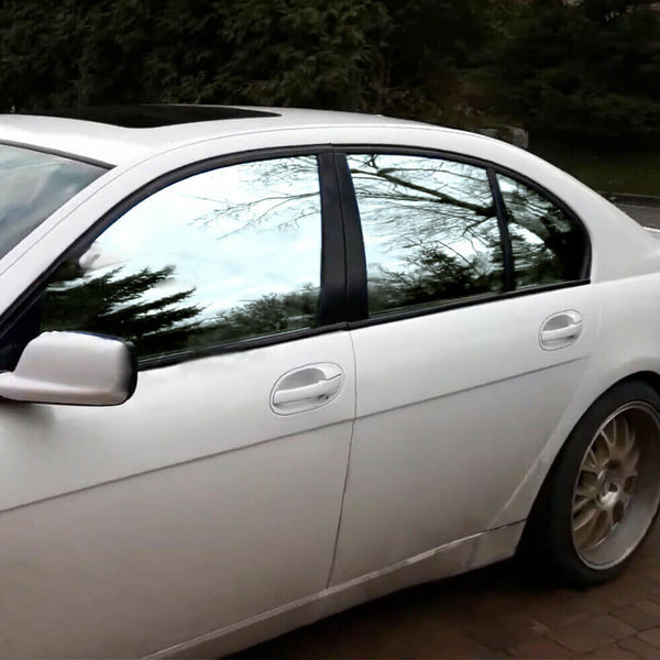 The Uncut Super Dark Black/Silver Car Window Tint Film 50cm x 3m — AUXITO