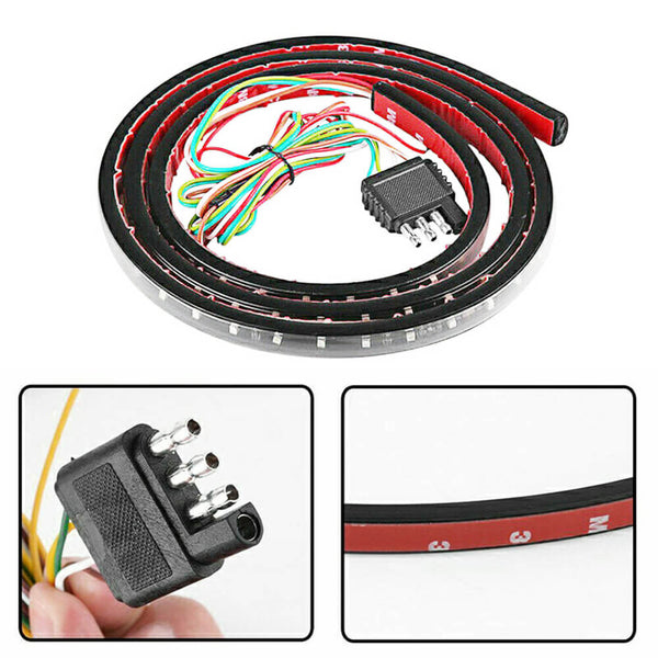 Universal Triple Row Led Tailgate Light Bar For Trucks48inch60inch