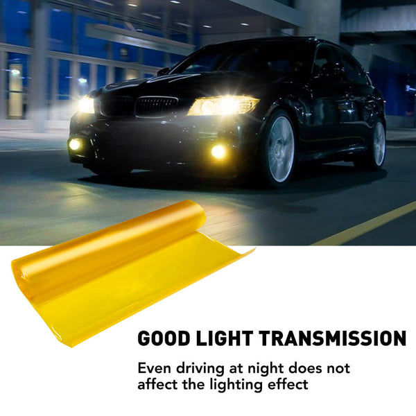 Universal Vinyl Car Light Tint Film for Headlight, Fog Light, Tail Lig ...